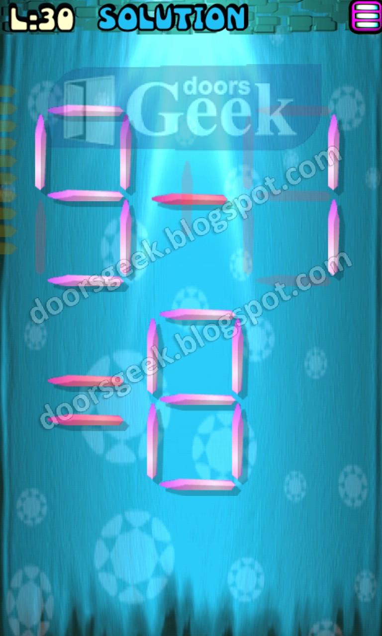 Matches Puzzle [Episode 3] Level 30 Solution ~ Doors Geek